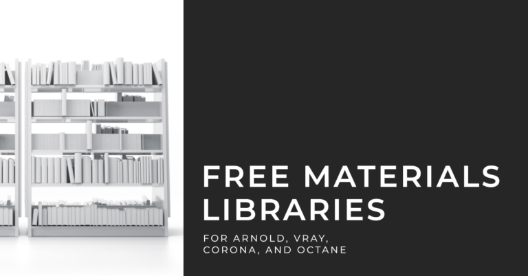 2025 Free Materials Libraries Arnold, VRay, Corona, Octane » Archova ...