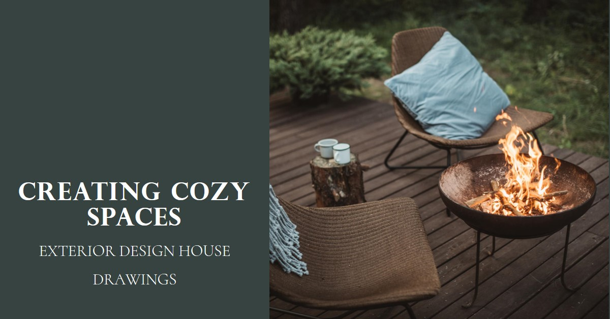 2025 Creating Cozy Spaces: Exterior Design House Drawings » Archova Visuals