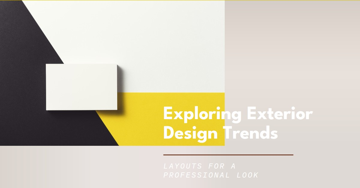 2025 Exploring Design Trends: Exterior Design Layouts » Archova Visuals