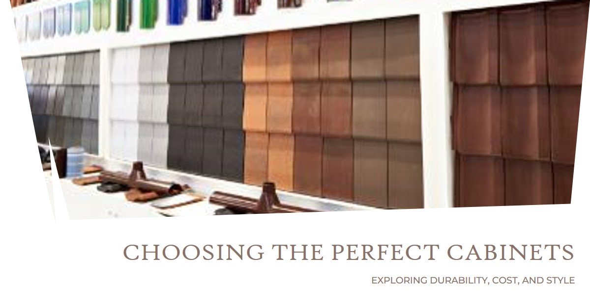 Comparing Kitchen Cabinet Materials: Durability, Cost, and Style