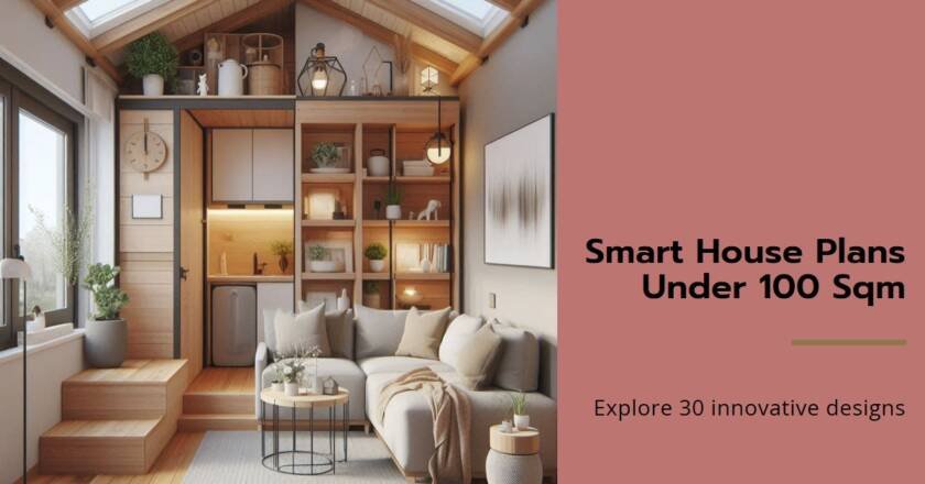 House Plans Under 100 sqm: 30 Smart Design Examples