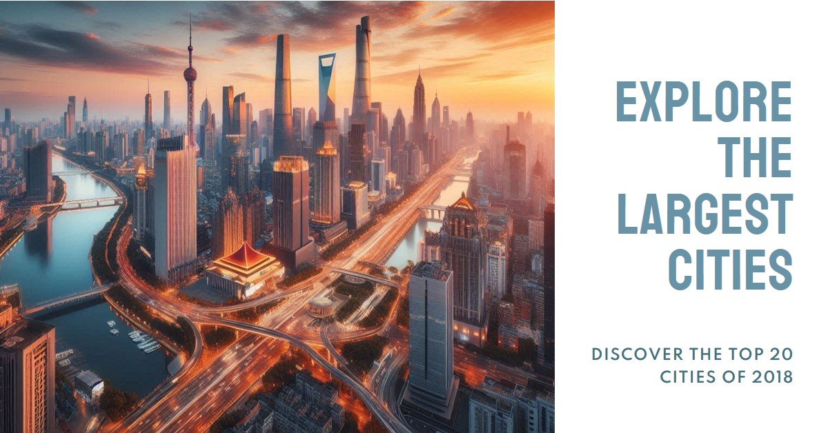 The 20 Largest Cities in the World of 2018