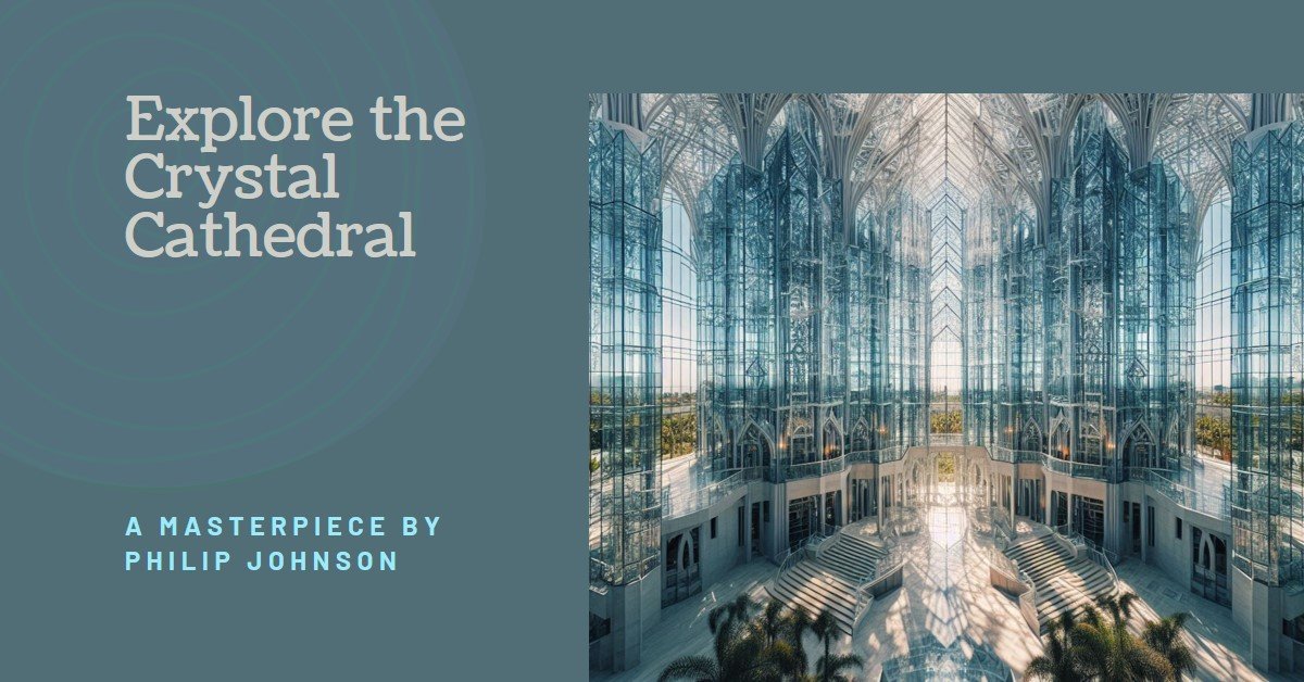 The Crystal Cathedral by Philip Johnson