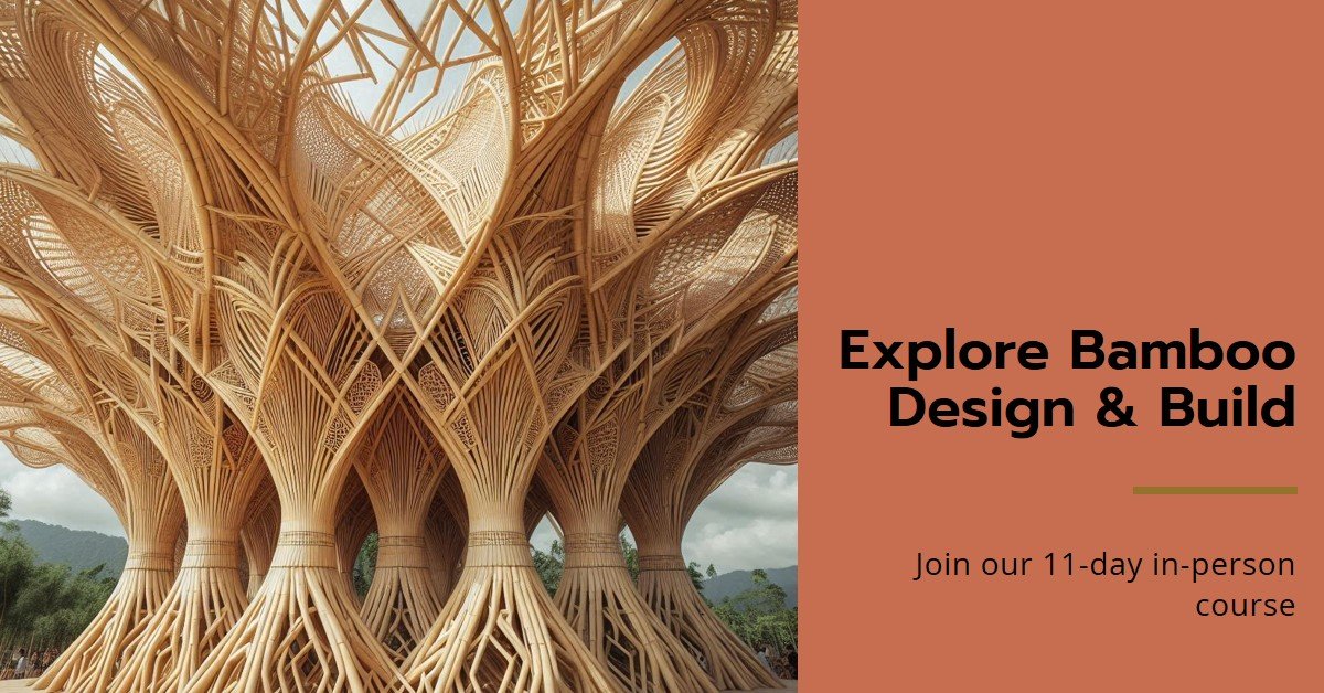 Exploring Bamboo Design: An 11-Day In-Person Course Experience