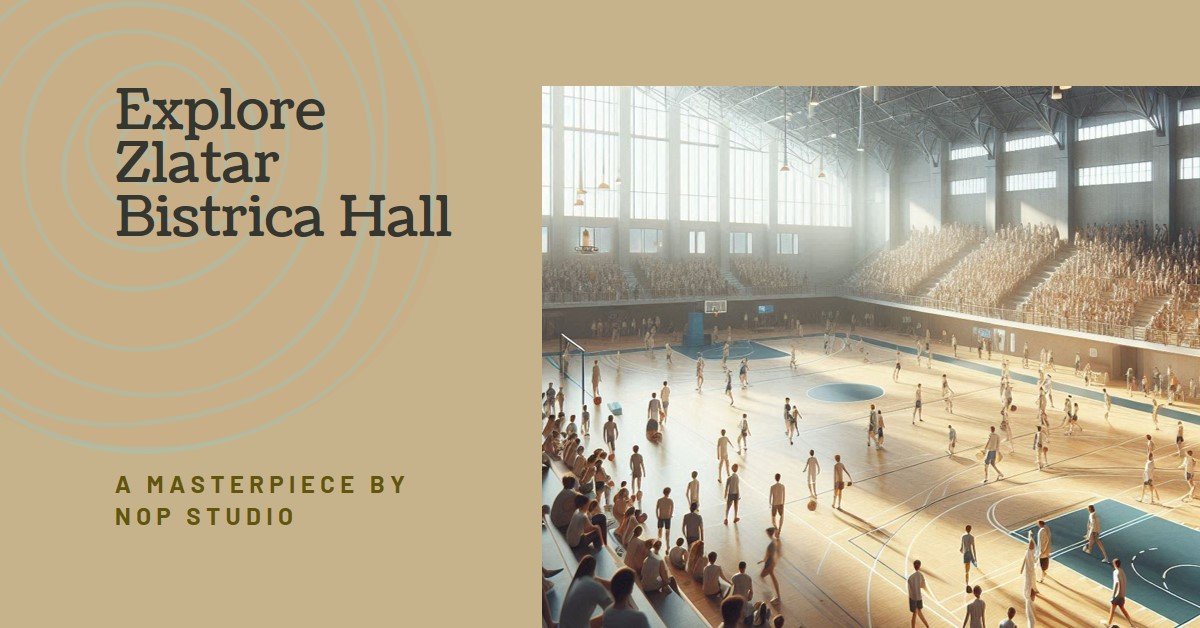 Exploring the Zlatar Bistrica Sports Hall: A Masterpiece by NOP Studio