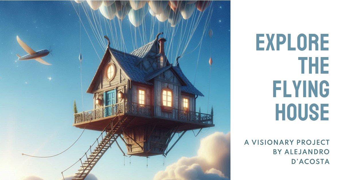 Flying House: A Visionary Architectural Project by Alejandro D’Acosta