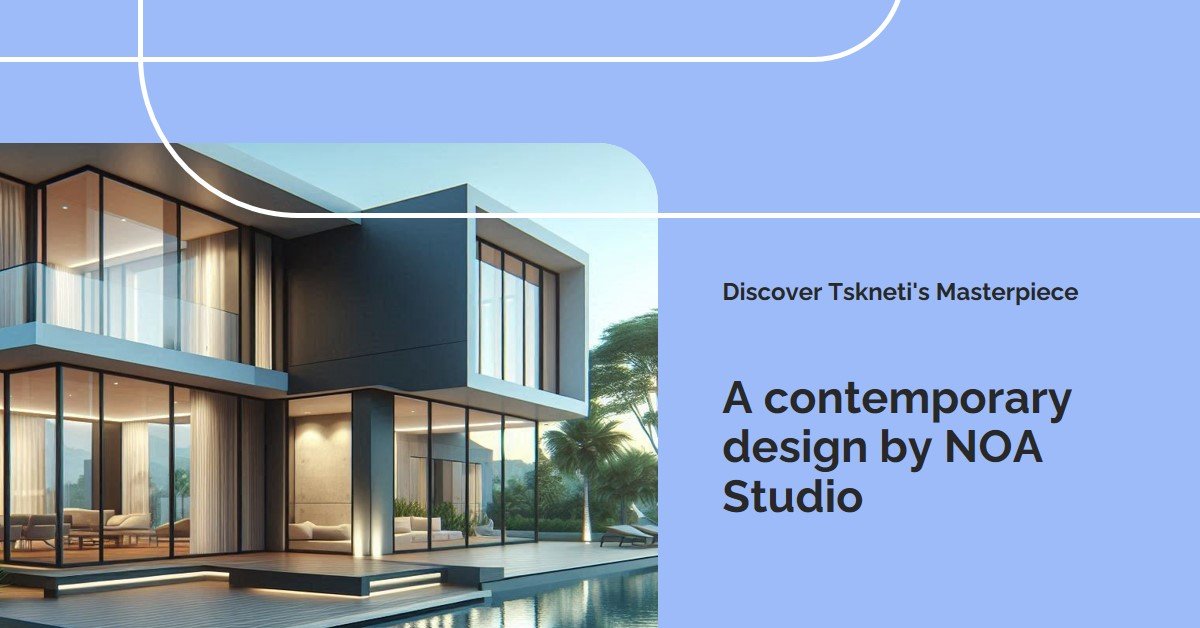 House in Tskneti: A Contemporary Masterpiece by Noa Studio