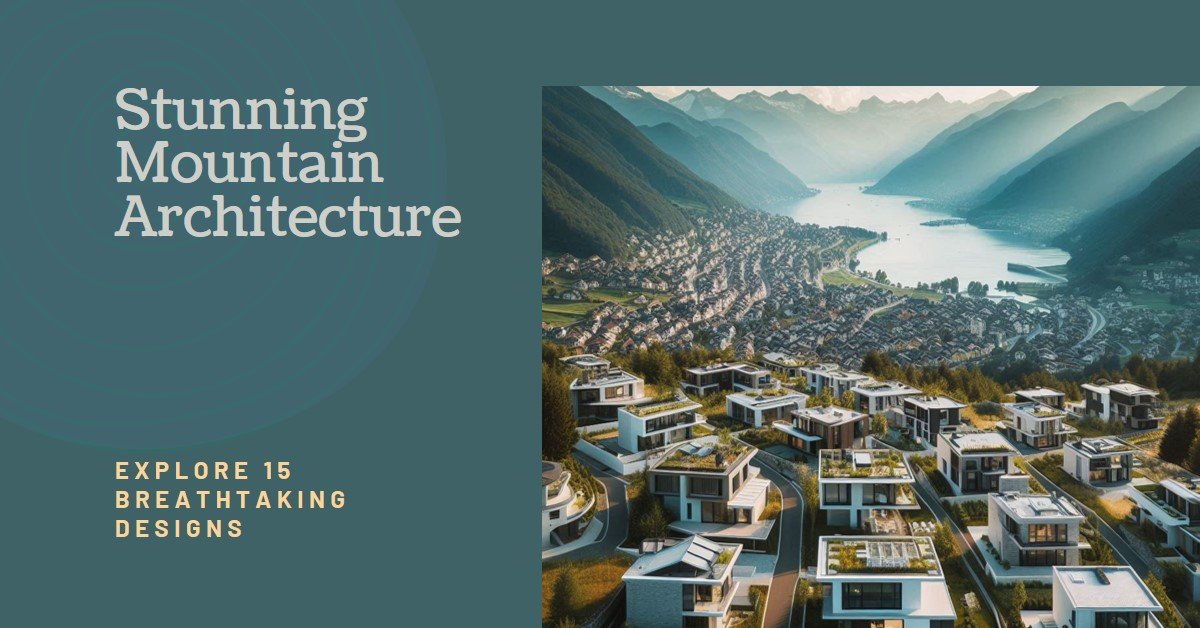 15 Stunning Architectural Projects Built in the Mountains