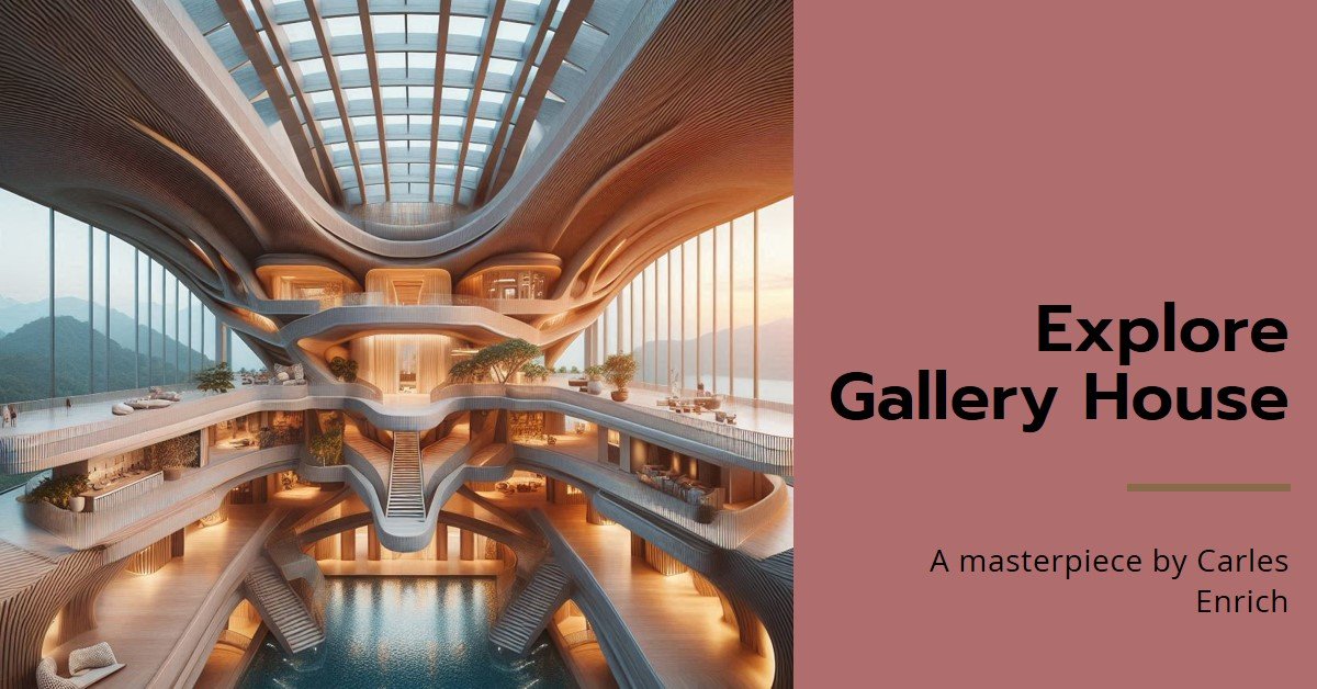 Exploring the Gallery House by Carles Enrich: A Contemporary ...