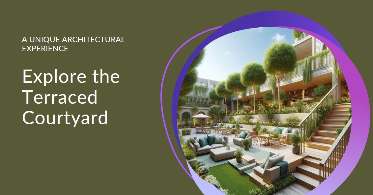 Exploring the Terraced Courtyard by Team BLDG: A Fusion of Nature and ...