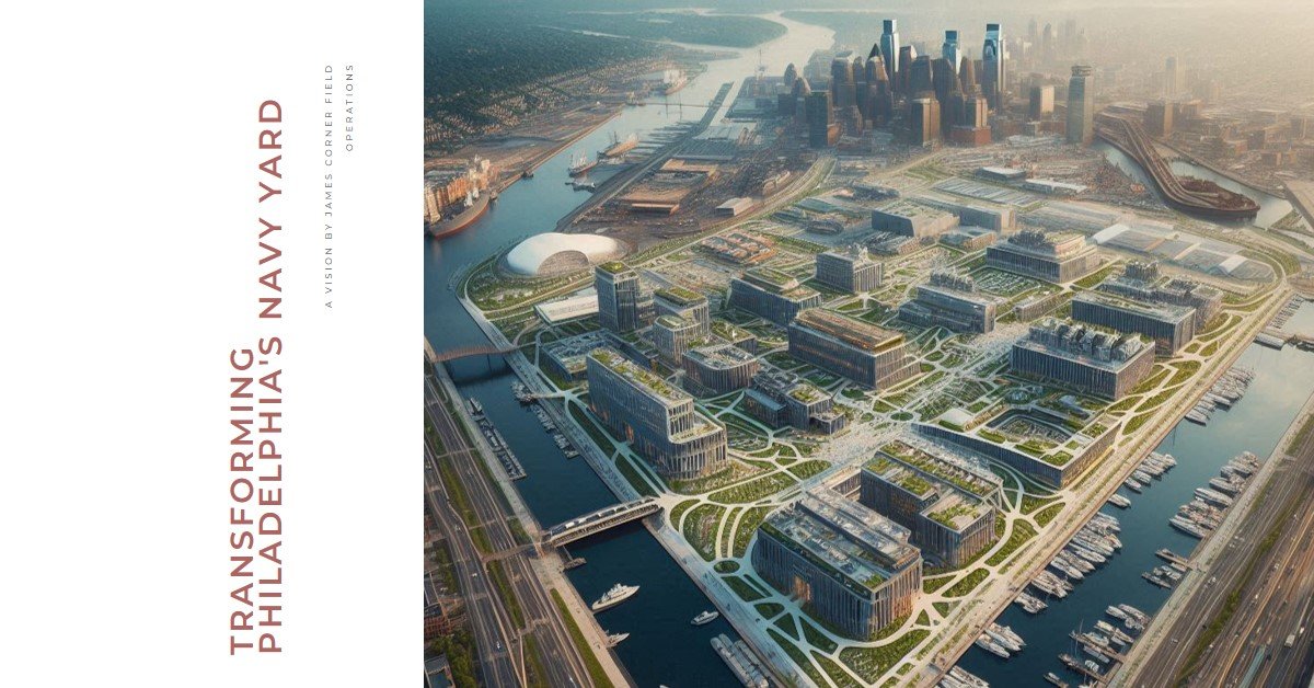 Transforming Spaces: The Philadelphia Navy Yard by James Corner Field ...