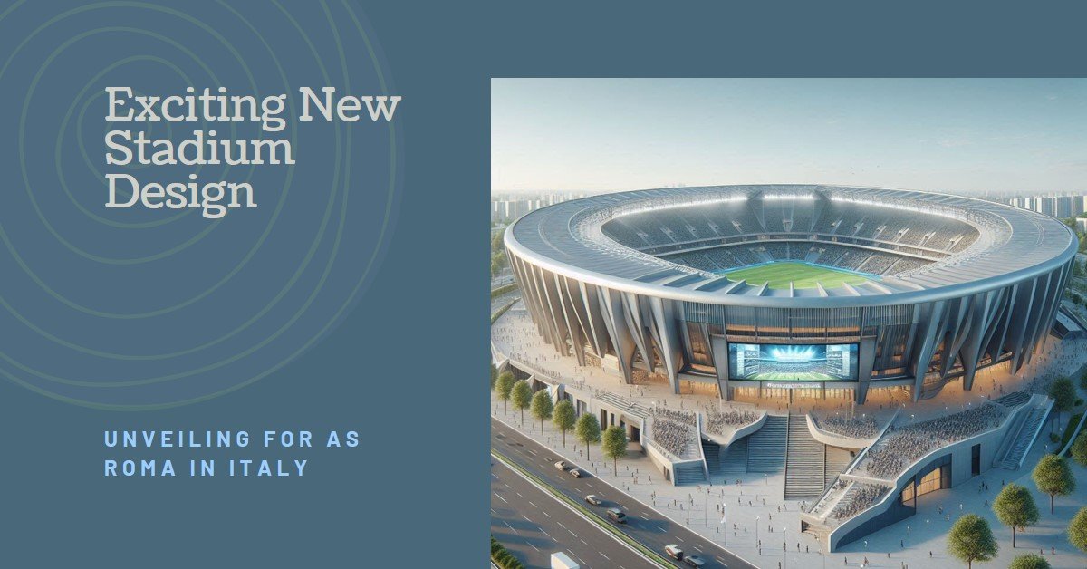 Populous Unveils New Stadium Design for AS Roma in Italy