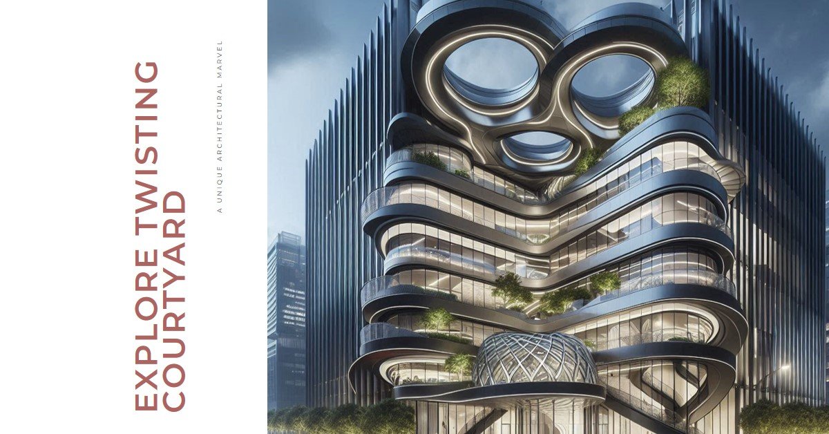 Exploring the Twisting Courtyard: A Masterpiece by Archstudio