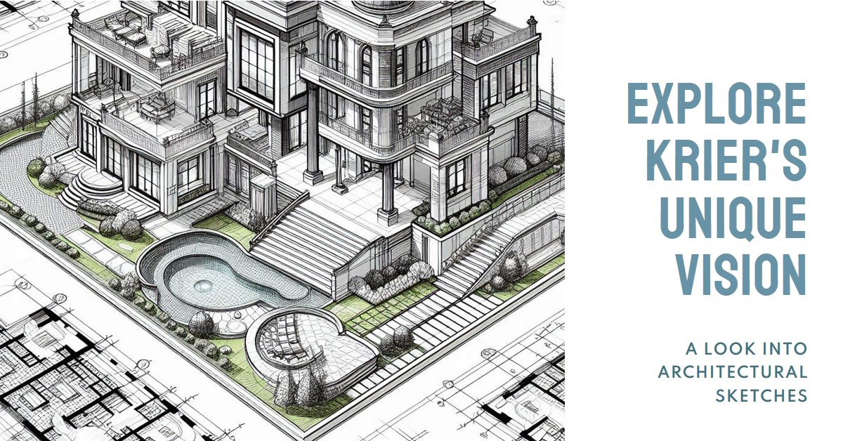 Leon Krier’s Architectural Sketches