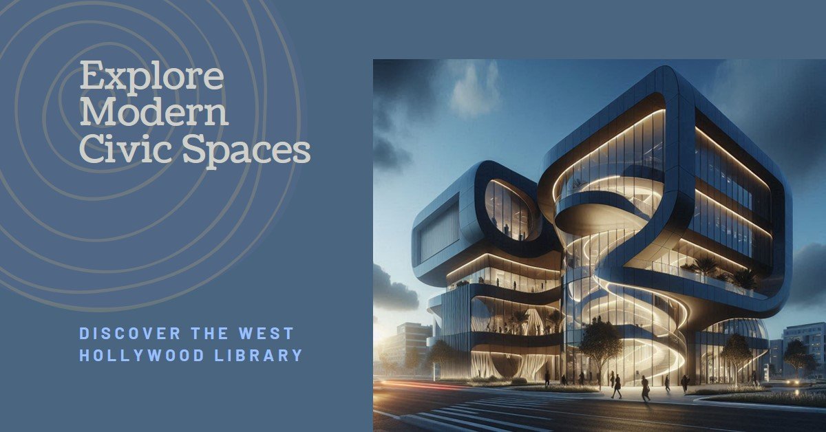 Exploring the West Hollywood Library by Johnson Favaro: A Modern Civic ...