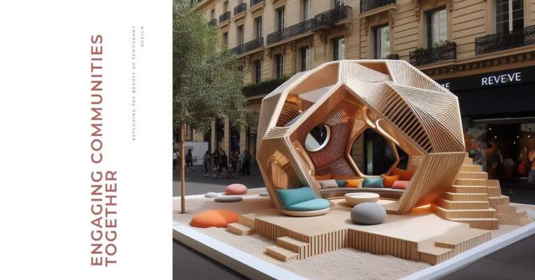 Temporary Architecture: Engaging Communities Through Ephemeral Design