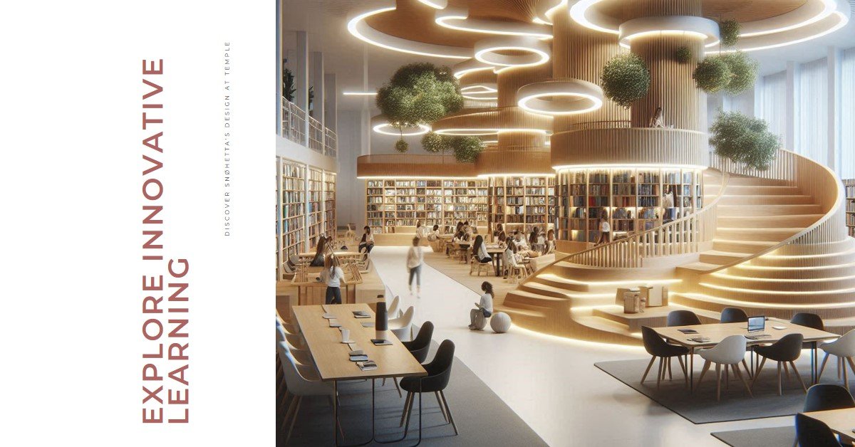 Exploring Snøhetta’s Innovative Learning Space at Temple University Library