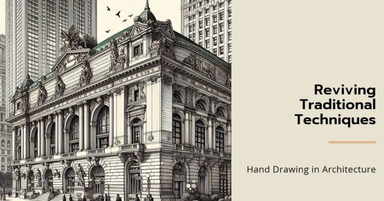 Hand Drawing in Architecture: Reviving Traditional Techniques