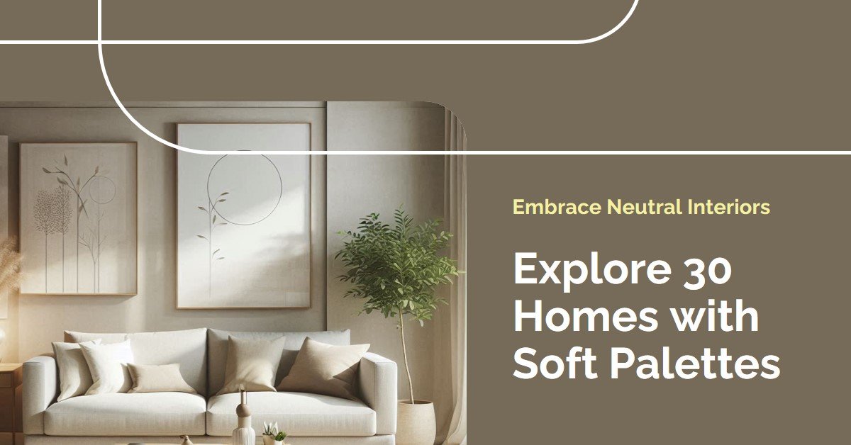Neutral Interiors: 30 Homes Embracing Soft Palettes