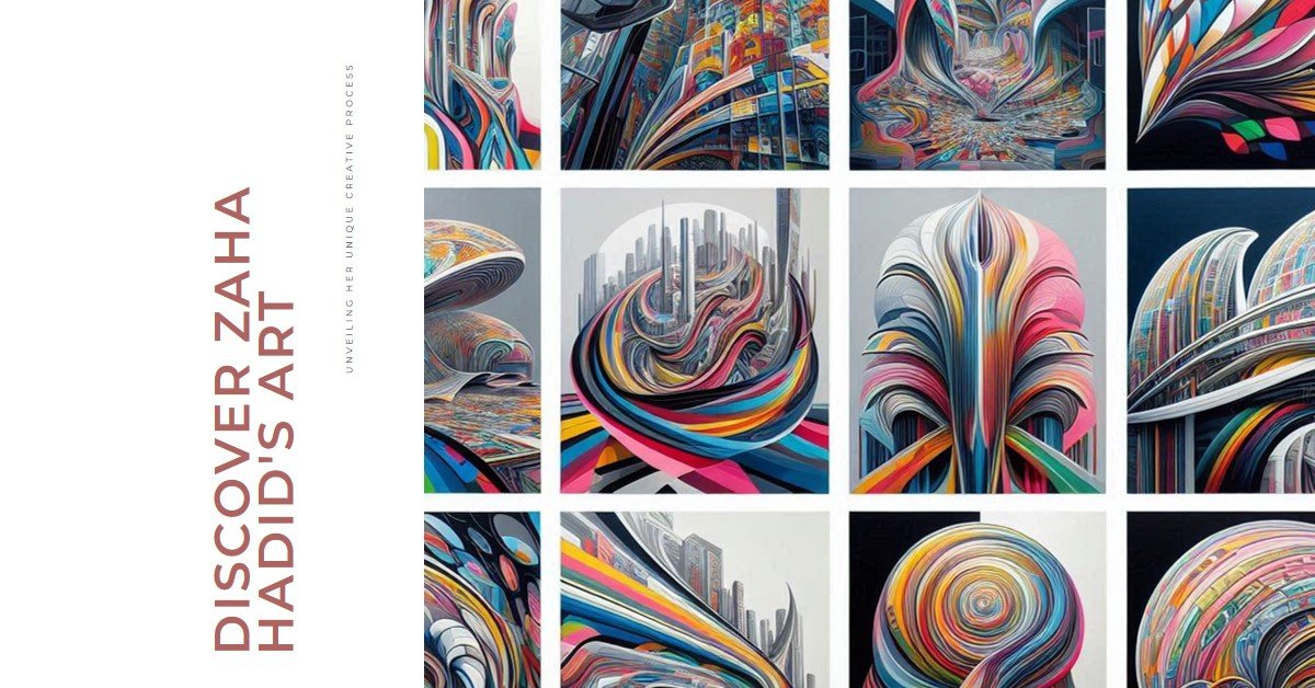 Zaha Hadid’s Creative Process Revealed Through Her Paintings