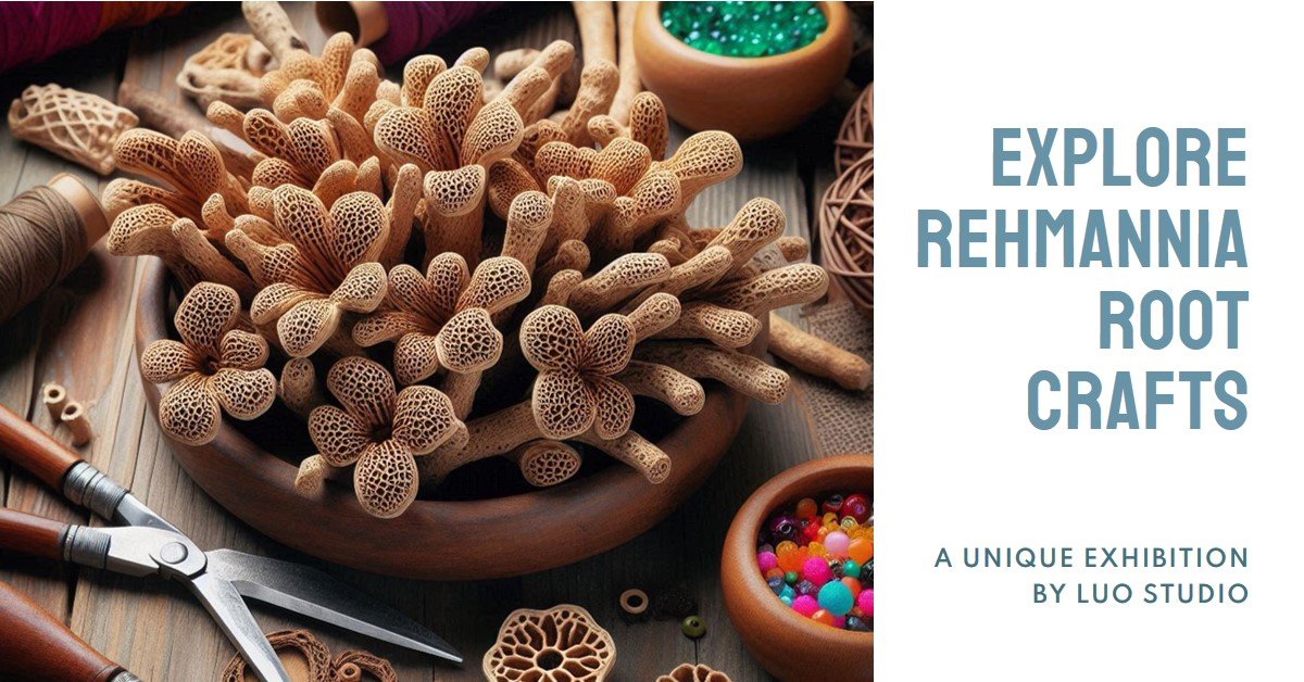 Exploring the Prepared Rehmannia Root Crafts Exhibition Hall by Luo Studio